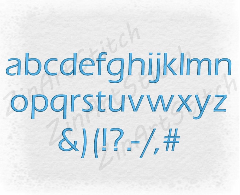Eras ITC Embroidery Font - Machine Embroidery Design - Punctuations and ...