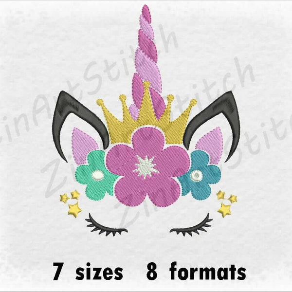 Unicorn Embroidery - Etsy