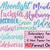 60 Embroidery Fonts Bundle Package Embroidery Fonts Pack Instant ...