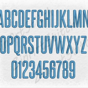 Steelfish Rounded Embroidery Font Embroidery Design Monogram Alphabet ...