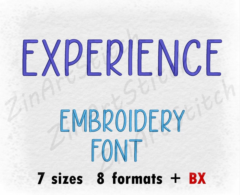 Experience Embroidery Font, Machine Embroidery Design, Punctuations and ...