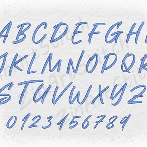 Janet Embroidery Font Machine Embroidery Design Punctuations and ...