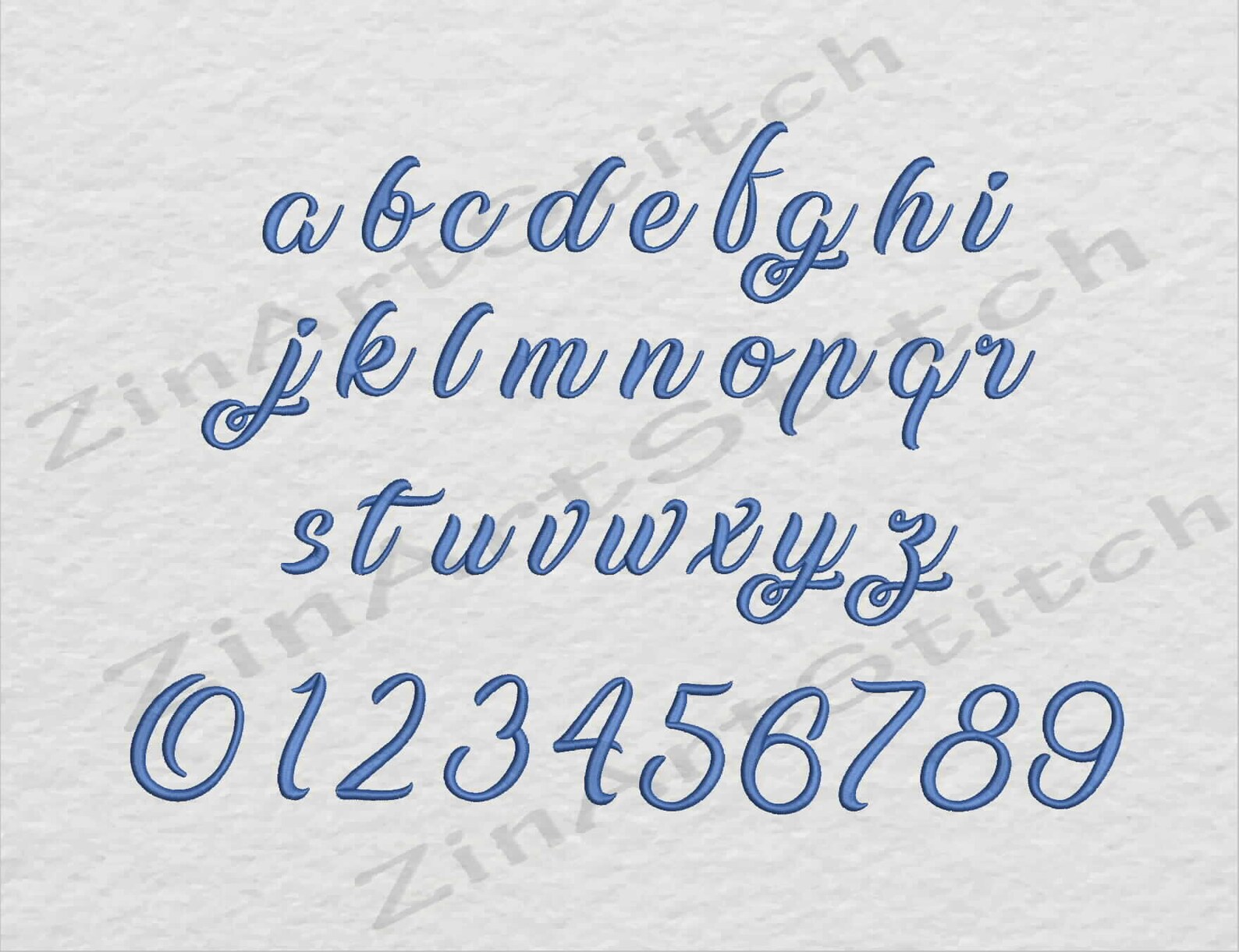 Midnight Embroidery Font - Machine Embroidery Design - Numbers ...
