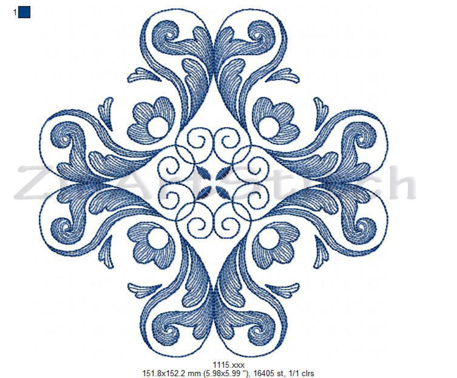 Floral Embroidery Design, Machine Embroidery File (instant Download) - Etsy