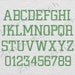 Civic Embroidery Font - Machine Embroidery Design - Instant Download ...