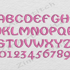 Columbo Embroidery Font - Machine Embroidery Design - Instant Download ...