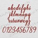 Nightingale Script Embroidery Font Machine Embroidery Design Instant ...