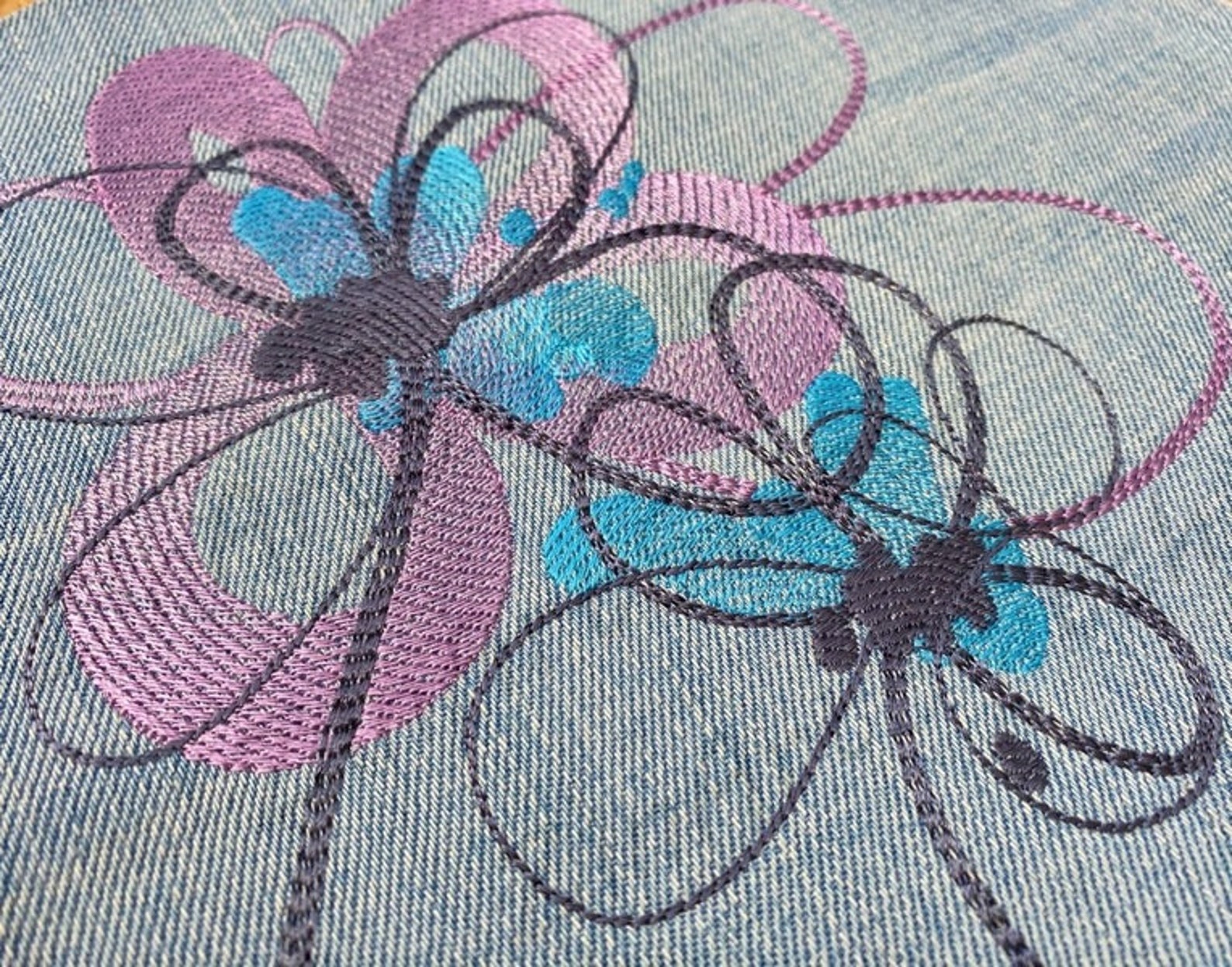 Floral Machine Embroidery Flowers File Download Machine - Etsy