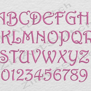 Harrington Embroidery Font, Machine Embroidery Design, Punctuations and ...