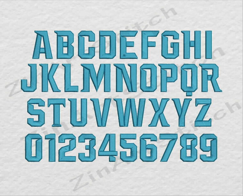 Michigan Embroidery Font, Machine Embroidery Design, Instant Download ...