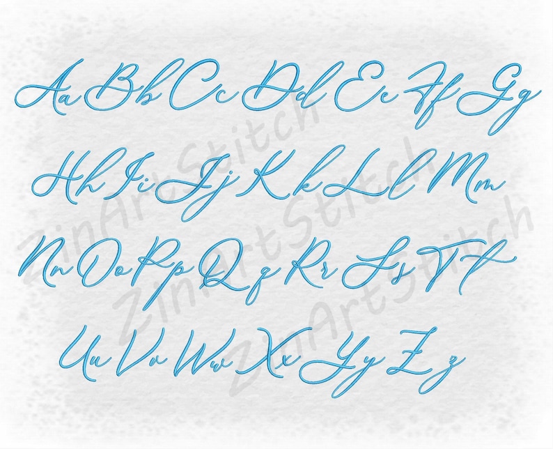 Ophelia Embroidery Font, Machine Embroidery Design, Punctuations and ...