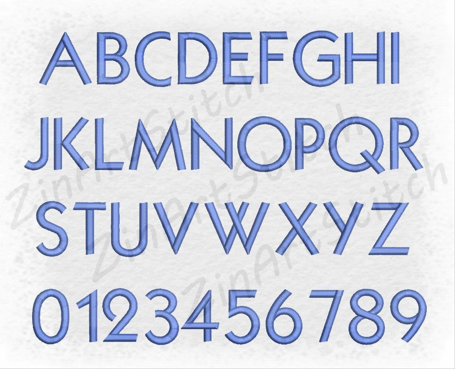 Kabel Embroidery Font Machine Embroidery Design Instant Download ...