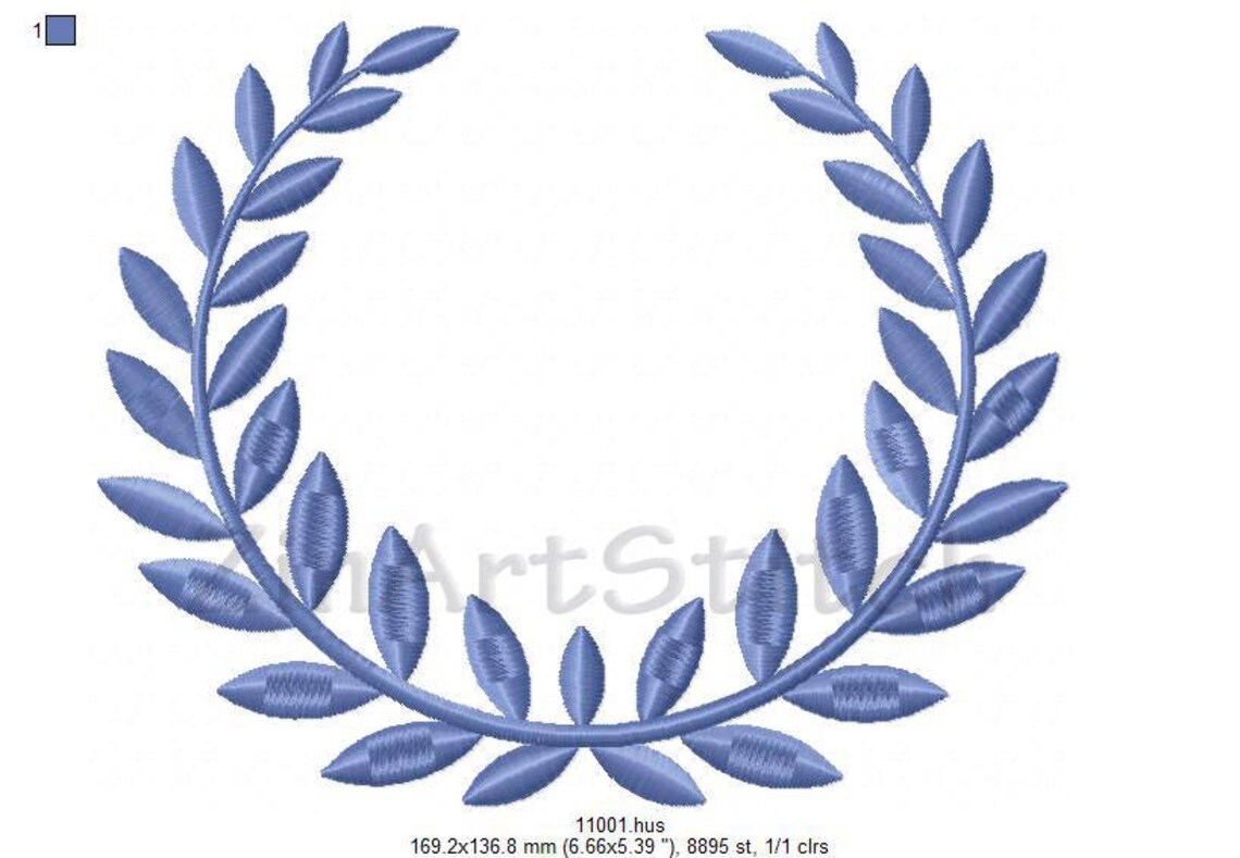 Monogram Border Embroidery Design Frame Border Embroidery - Etsy