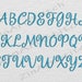 Bluebell Embroidery Font Machine Embroidery Design Instant Download ...