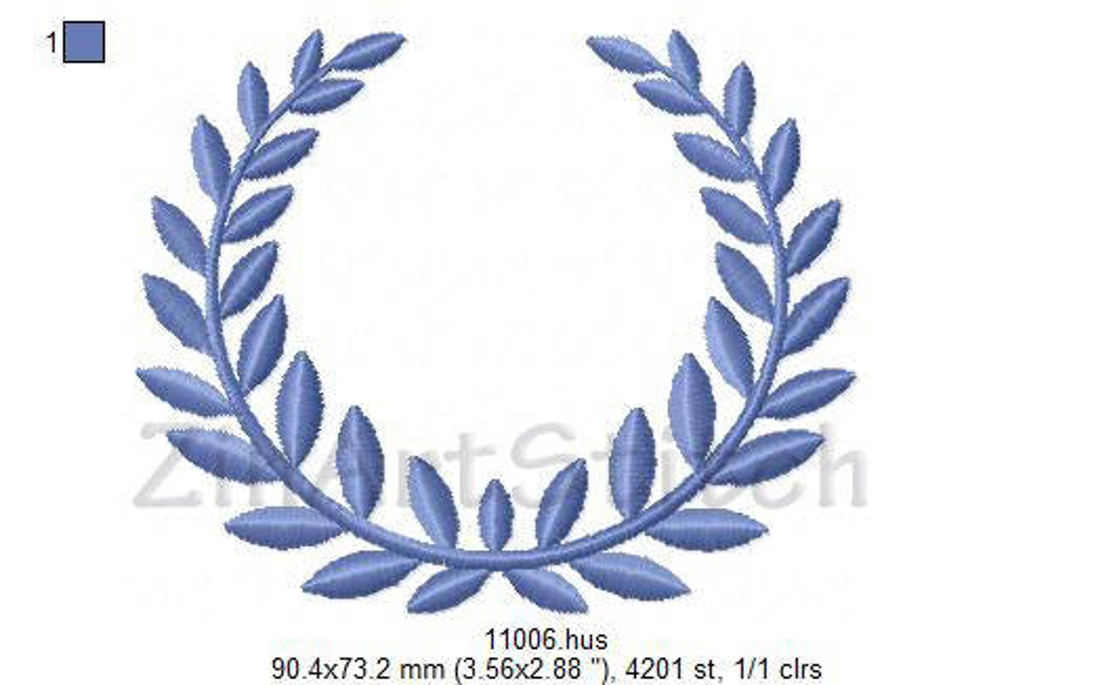 Monogram Border Embroidery Design Frame Border Embroidery - Etsy