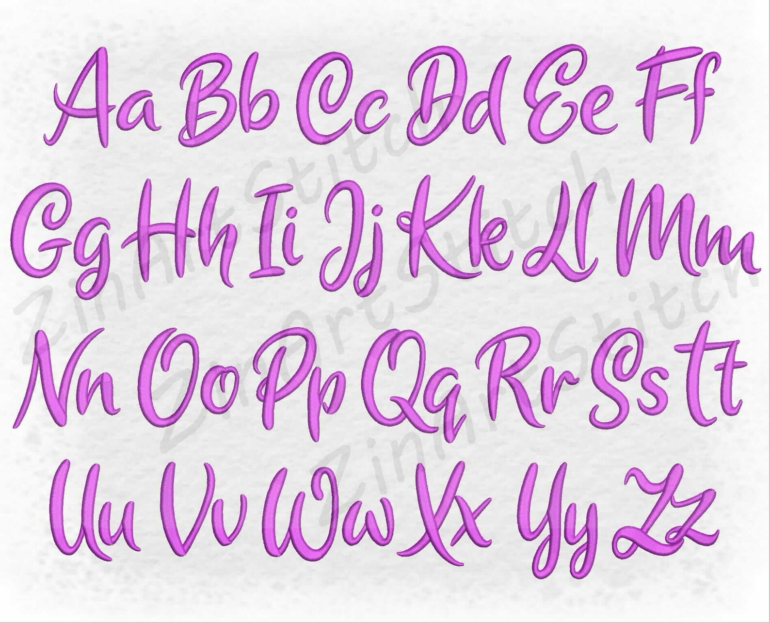 Edelweiss Embroidery Font Machine Embroidery Design Instant Download ...