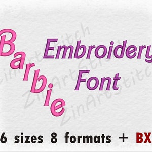Embroidery Font Machine Embroidery Design Instant Download - Etsy
