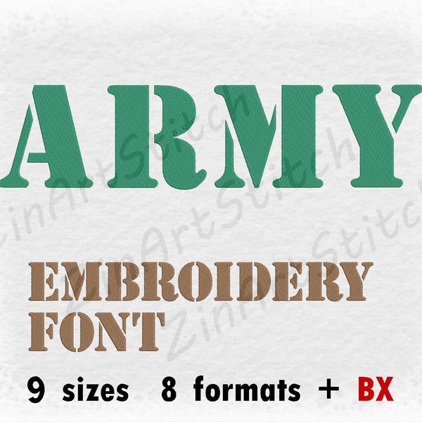 Us Army Embroidery Designs - Etsy