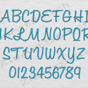 Honey Embroidery Font, Machine Embroidery Design, Punctuations and ...