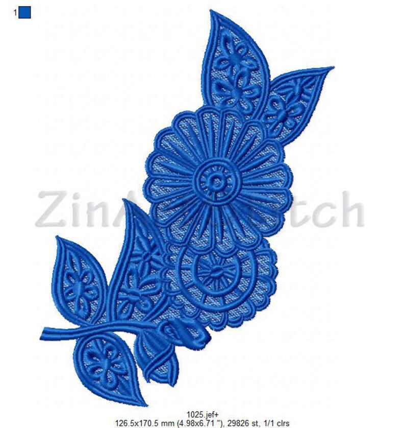 FSL Decorative Free Standing Lace Machine Embroidery Designs - Etsy