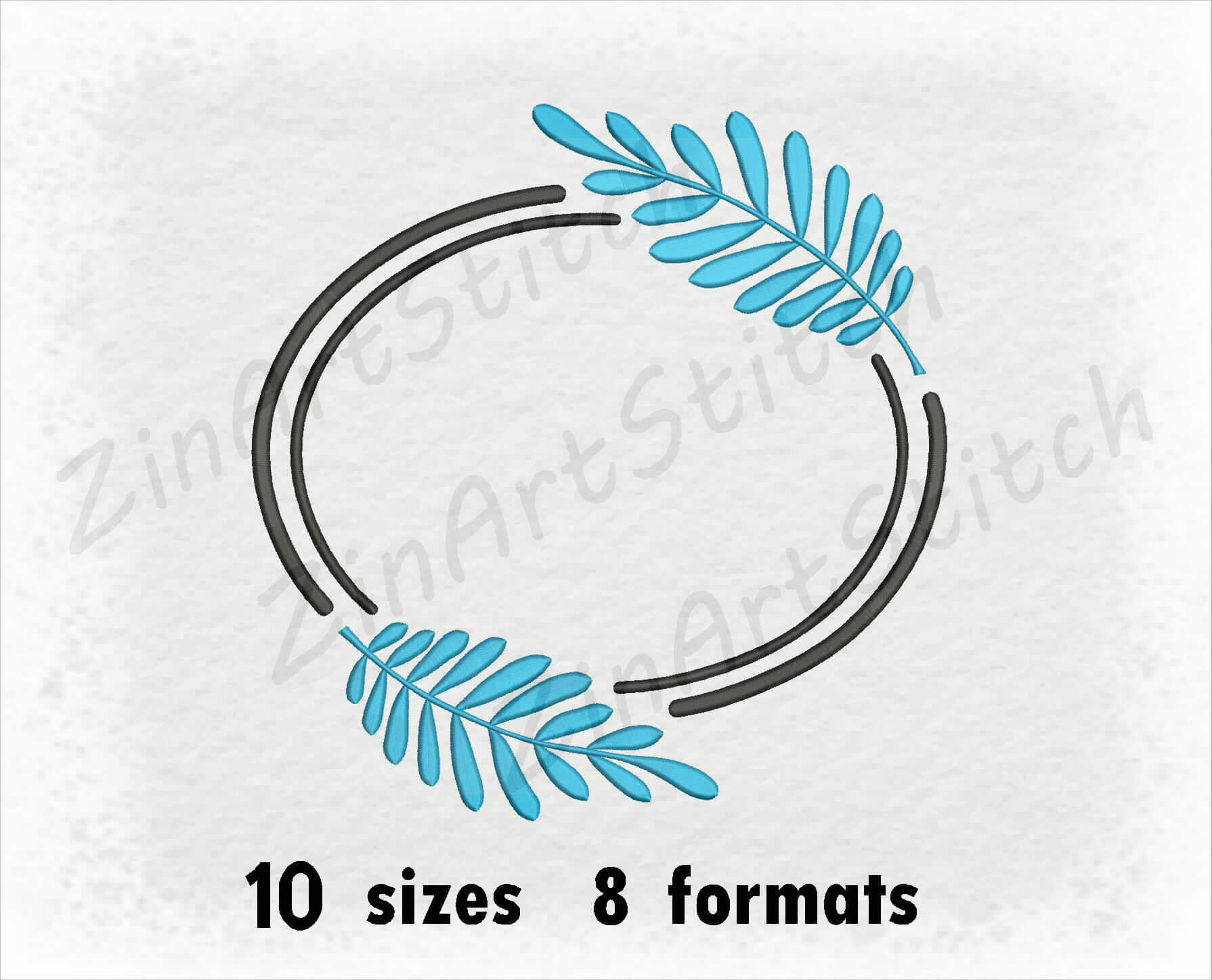 Monogram Border Design