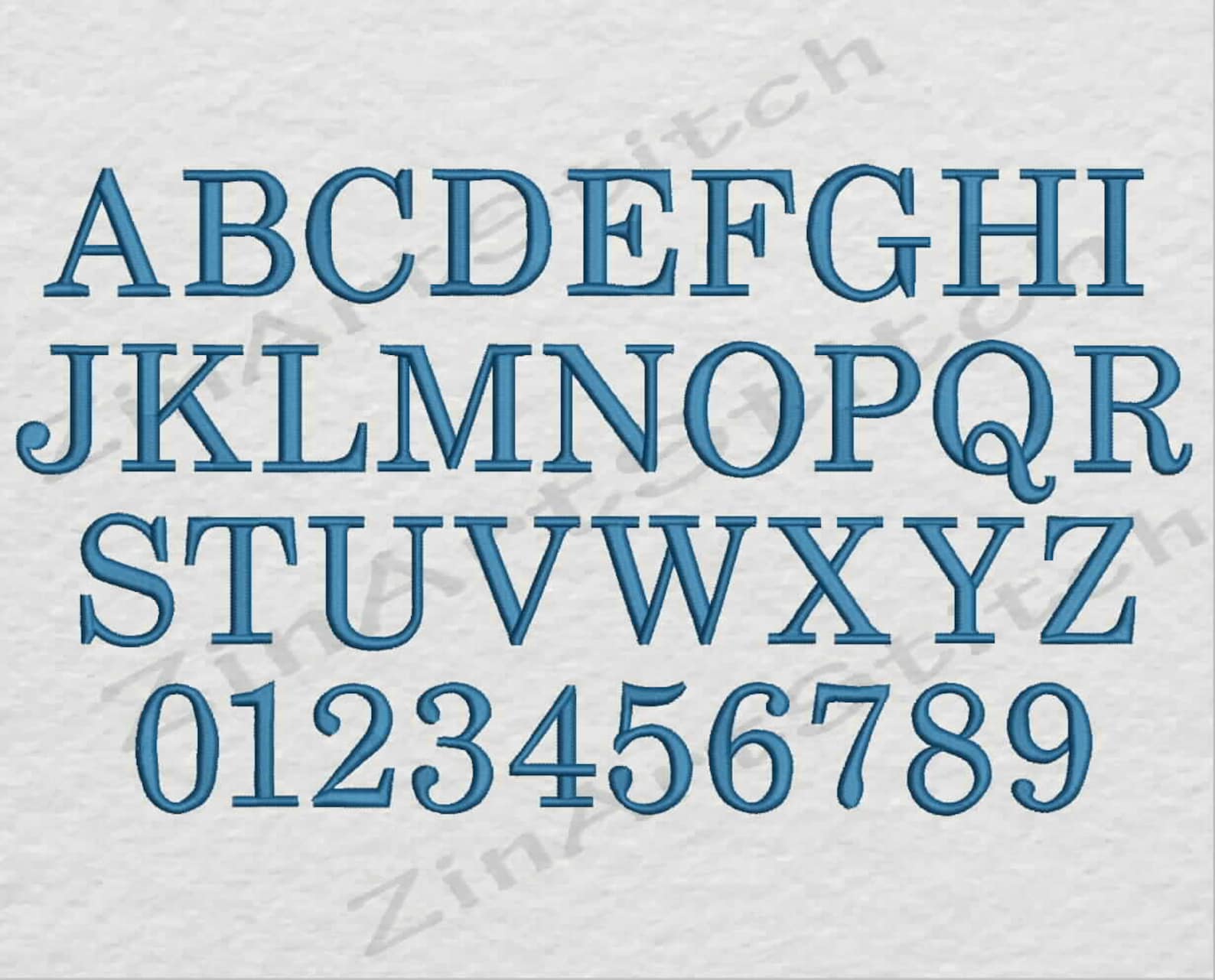 School Book Embroidery Font Machine Embroidery Design Instant Download ...