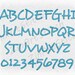 Desyrel Embroidery Font Embroidery Design Monogram Alphabet Instant ...