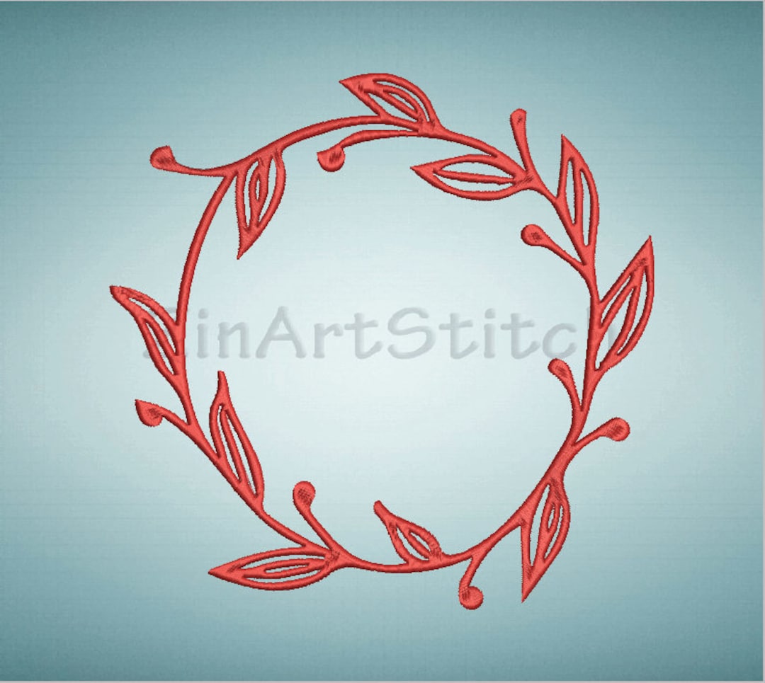 Monogram Border Embroidery Design Frame Border Embroidery Design Border ...