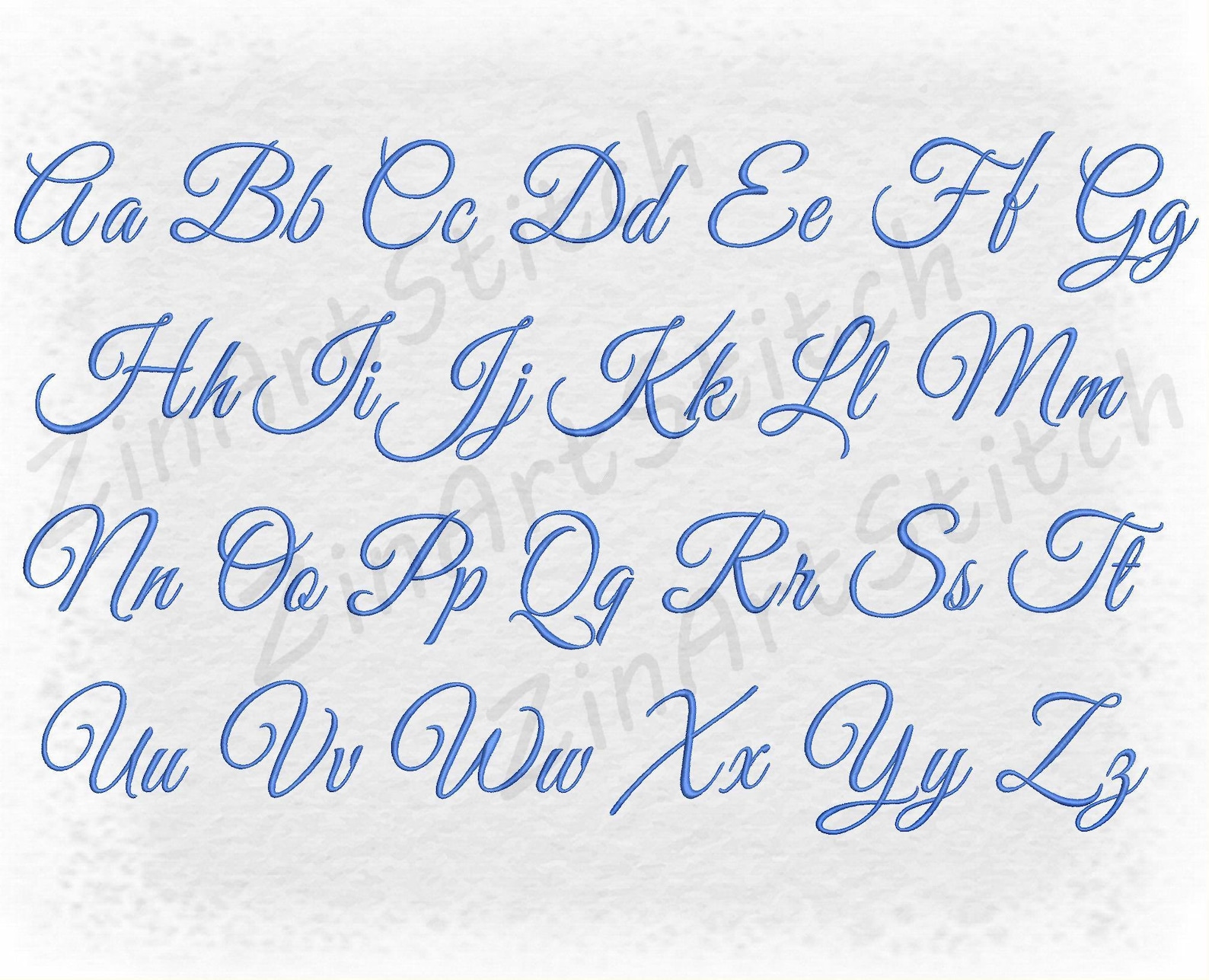 Victoria Embroidery Font - Machine Embroidery Design - Punctuations and ...