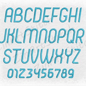 Pathway Embroidery Font Machine Embroidery Design Instant Download ...