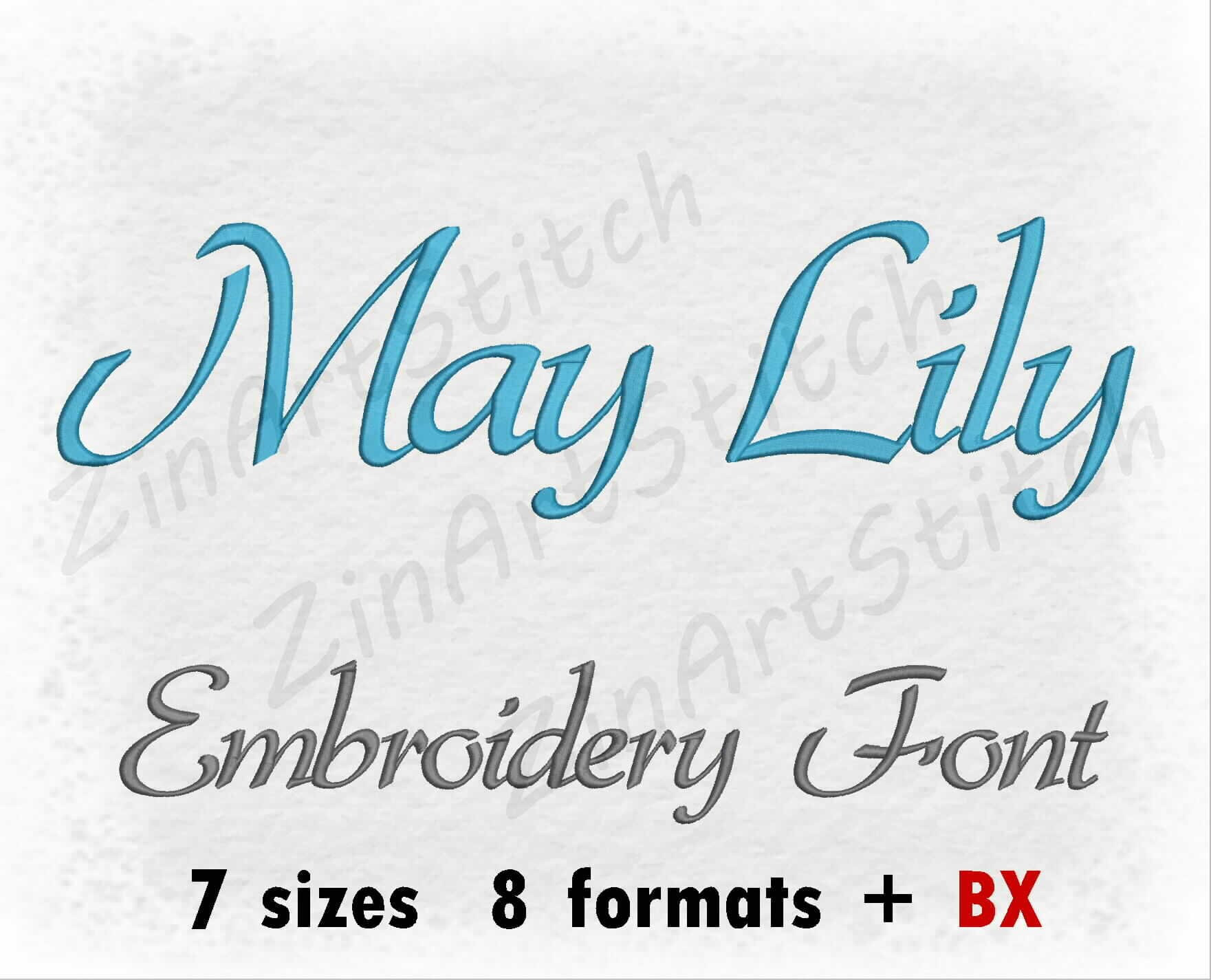 Lily Name Fonts