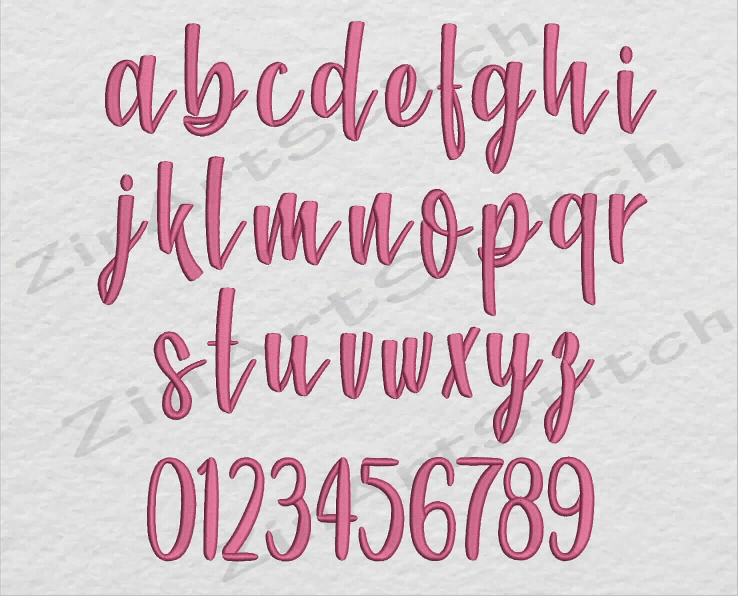 Fuchsia Embroidery Font - Machine Embroidery Design - Instant Download ...