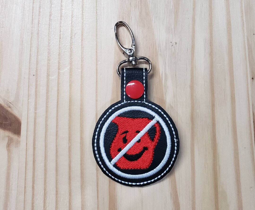 Funny Don't Drink the Kool Aid Keychain Snap Tab - Etsy