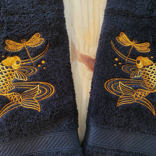 Fish Hand Towels - Etsy