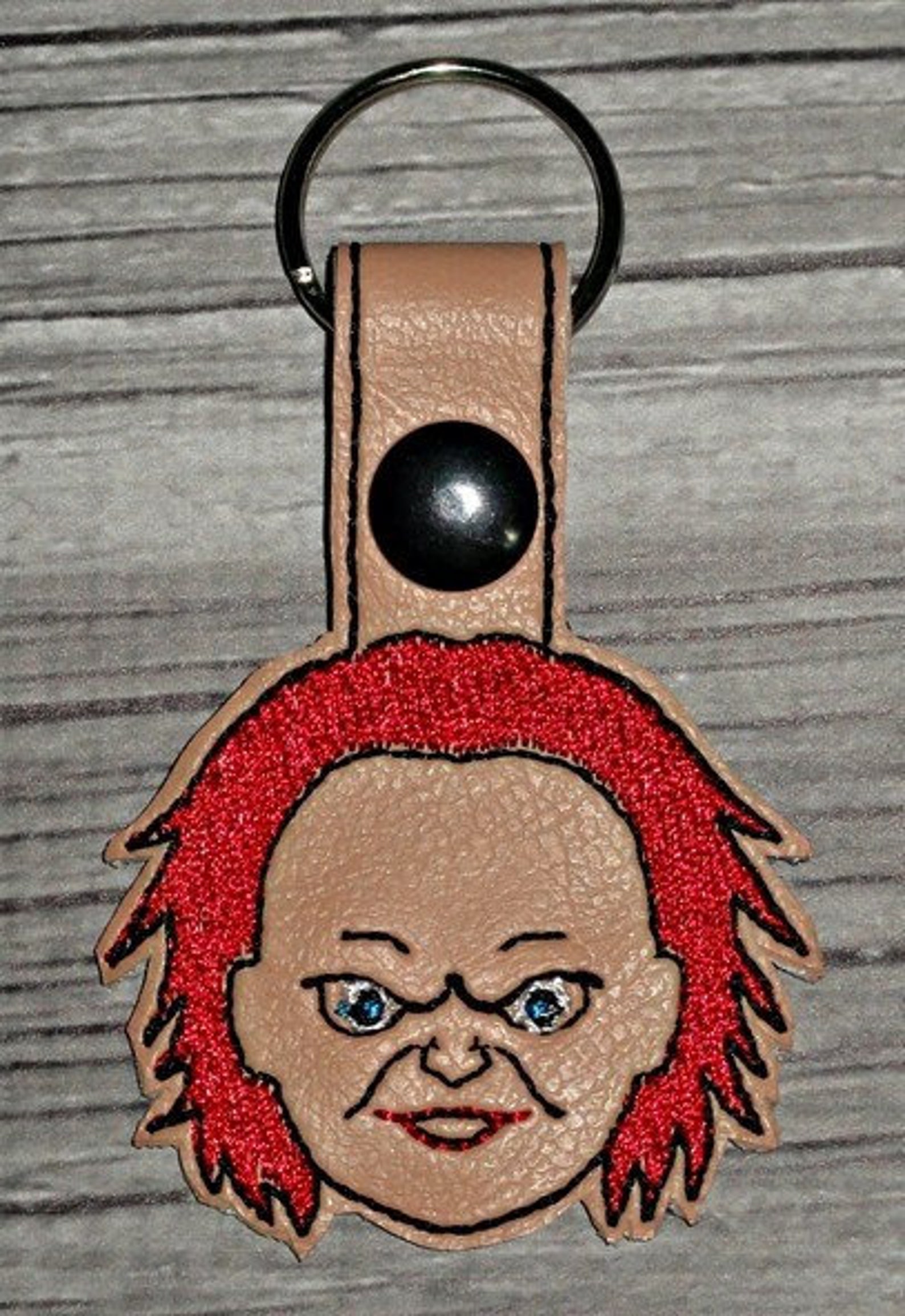 Chucky Childs Play Inspired Keychain Snap Tab - Etsy