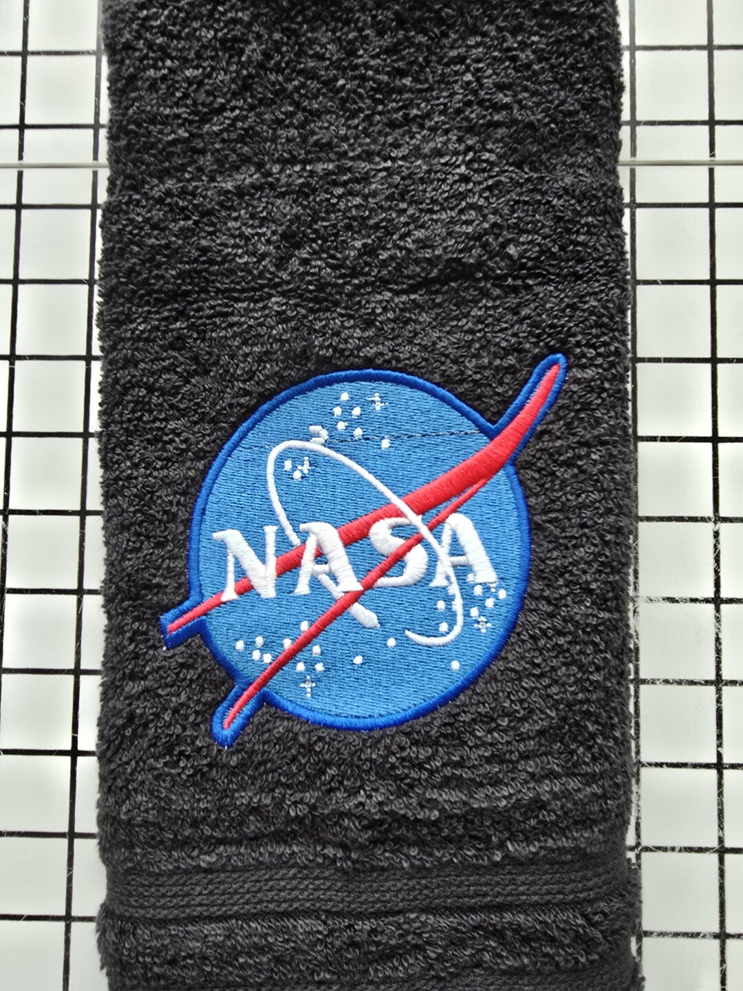 NASA Space Hand Towel Set Embroidered Personalized - Etsy