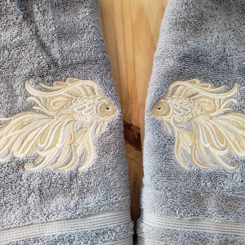 Fish Hand Towels - Etsy