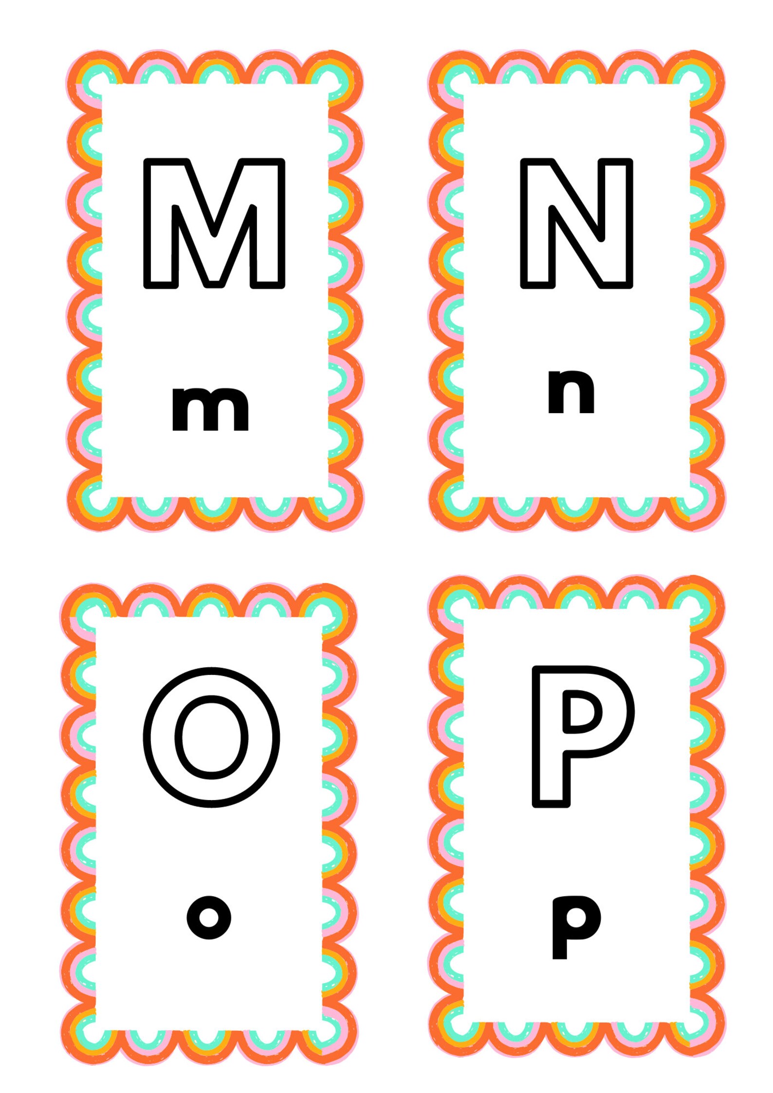 Matching Game / Pairs / Alphabet Learning Flash Card Matching Game With ...