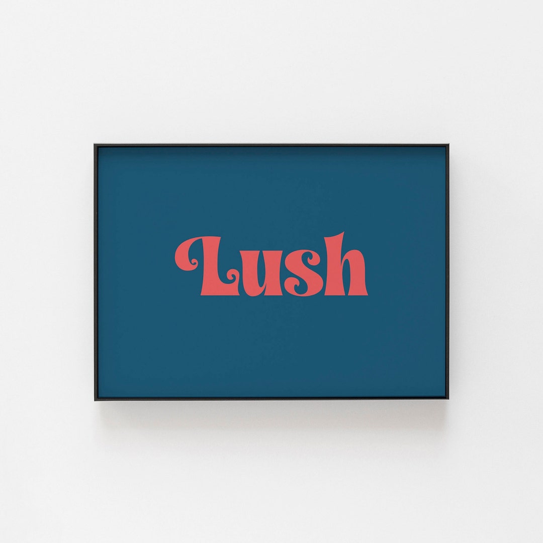 Lush Print, Welsh Themed Wall Art, Perfect Gift for a Loved One Who ...