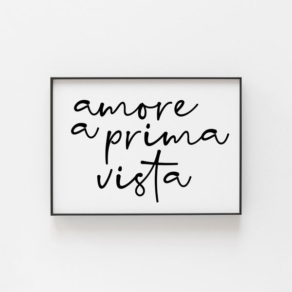 Amore Print - Etsy