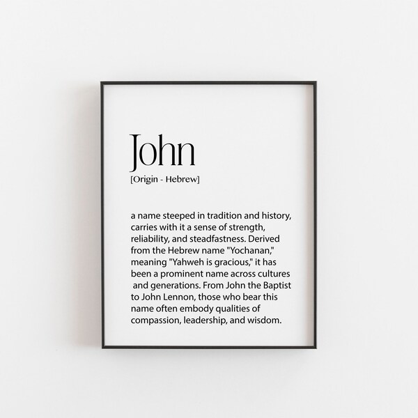 John Name Baby Gifts - 60+ Gift Ideas for 2024