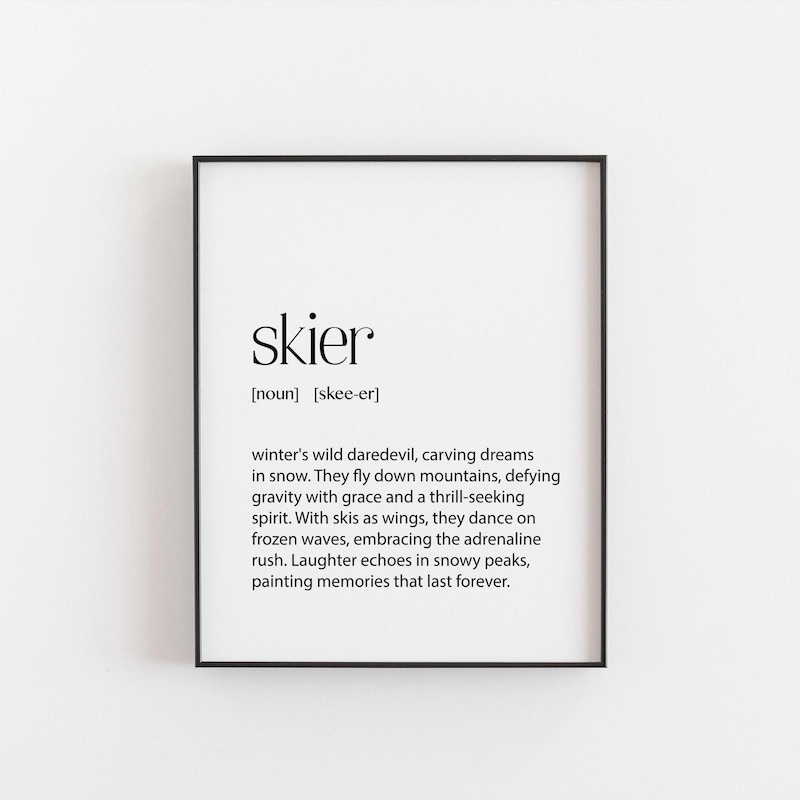 Funny Apres Ski Quote - Etsy UK