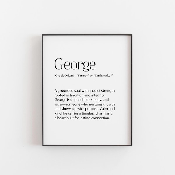 George Room Sign - Etsy UK