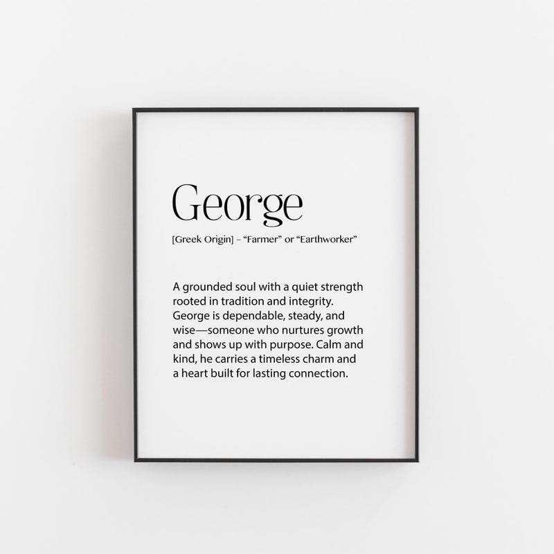 George Room Sign - Etsy UK
