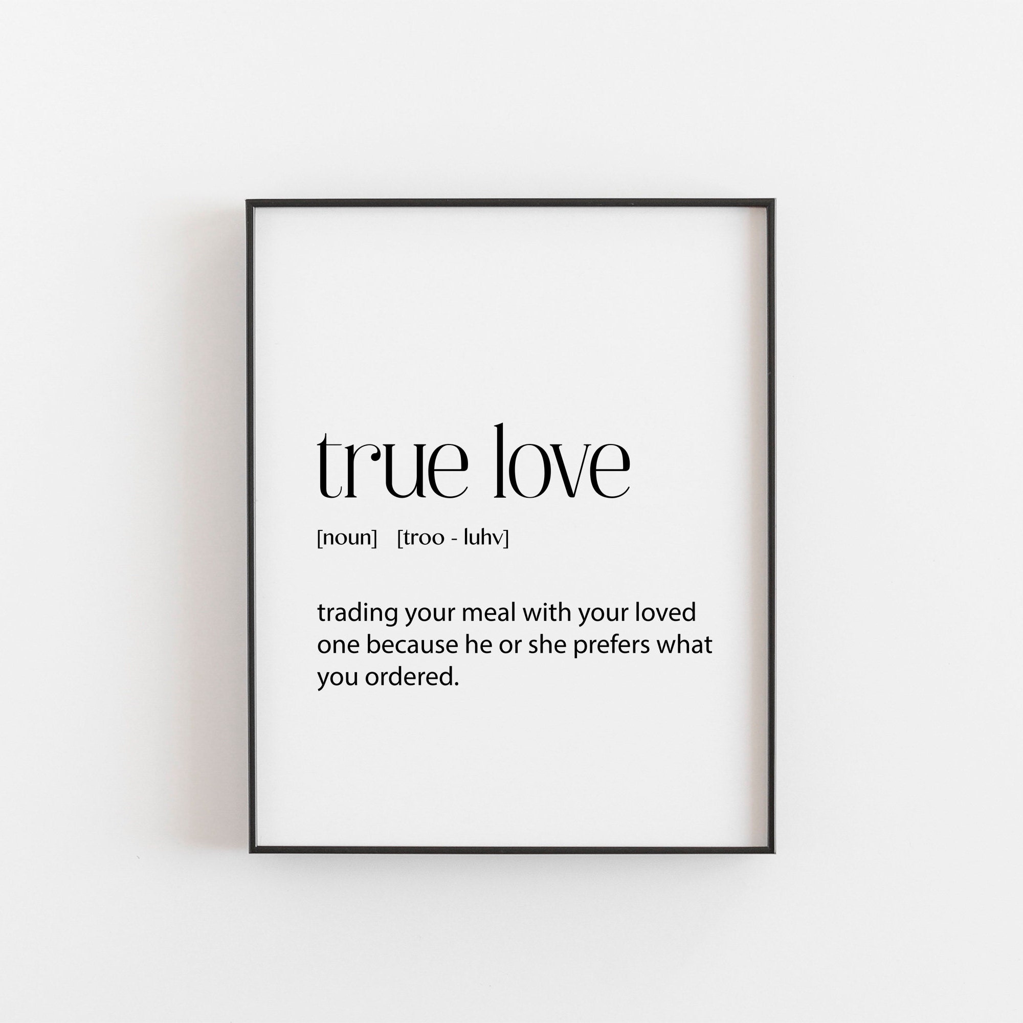 The Word True Love