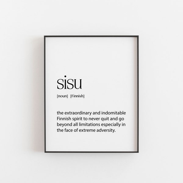 Sisu Symbol - Etsy UK