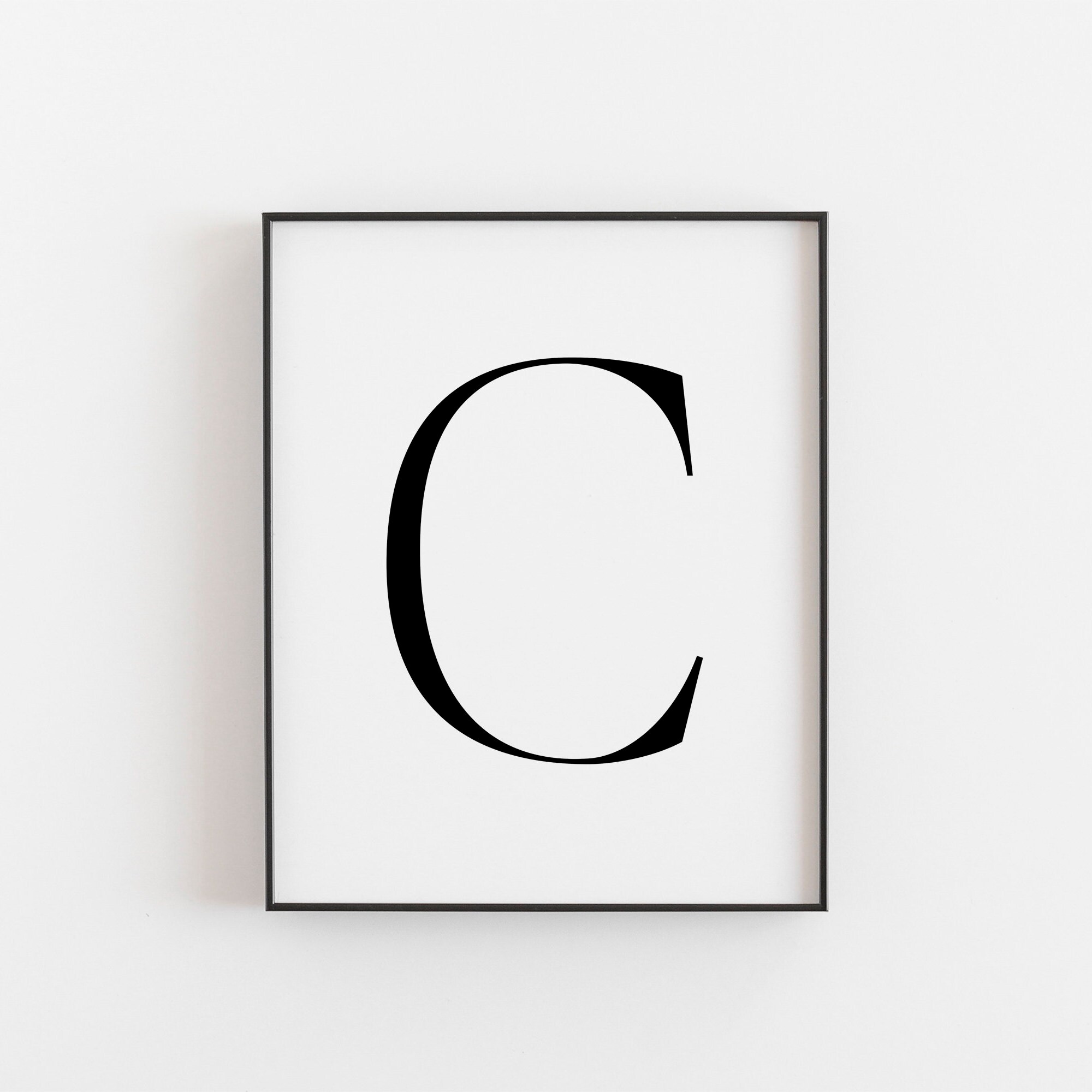 Letter Poster Letter C Poster Letter C Printable Alphabet - Etsy UK