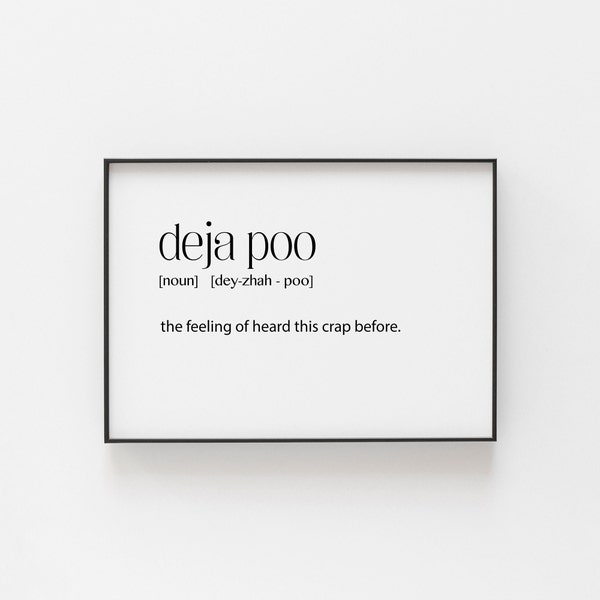 Deja Poo - Etsy