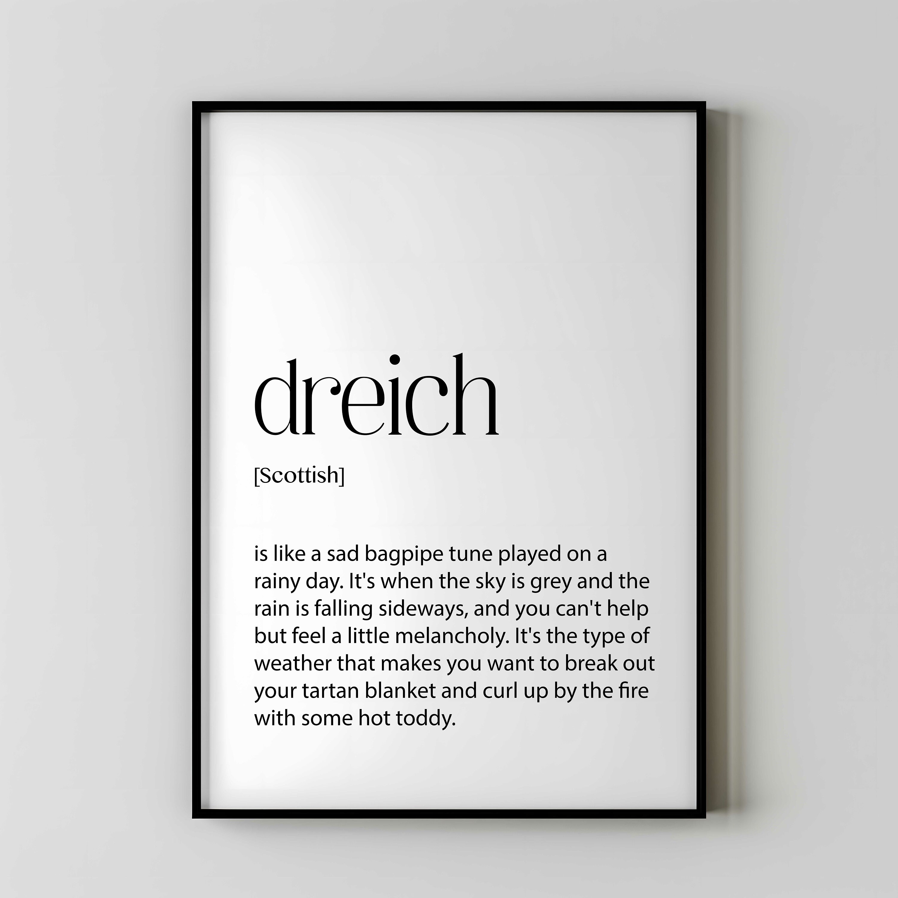 Khám Phá Từ 'Dreich': Nghĩa, Nguồn Gốc và Cách Sử Dụng