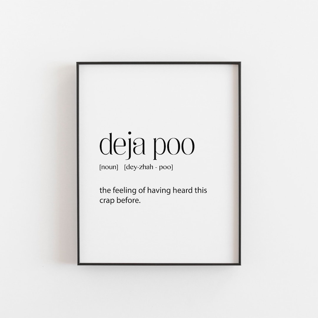 Deja Poo, Office Decor, Office Decor for Women, Office Decor for Men ...
